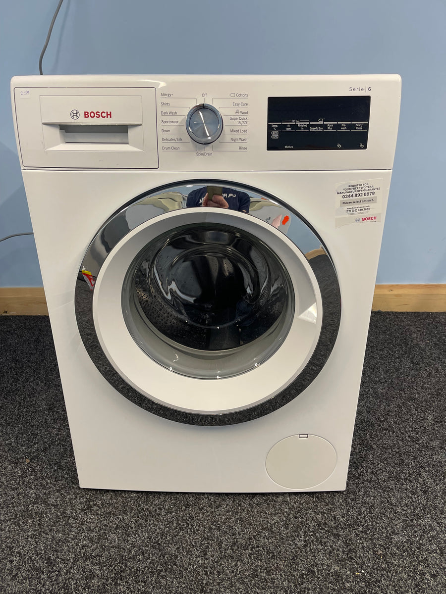 Bosch Serie 6 Avantixx WAT28460GB 8kg Washing Machine - White | AWH ...