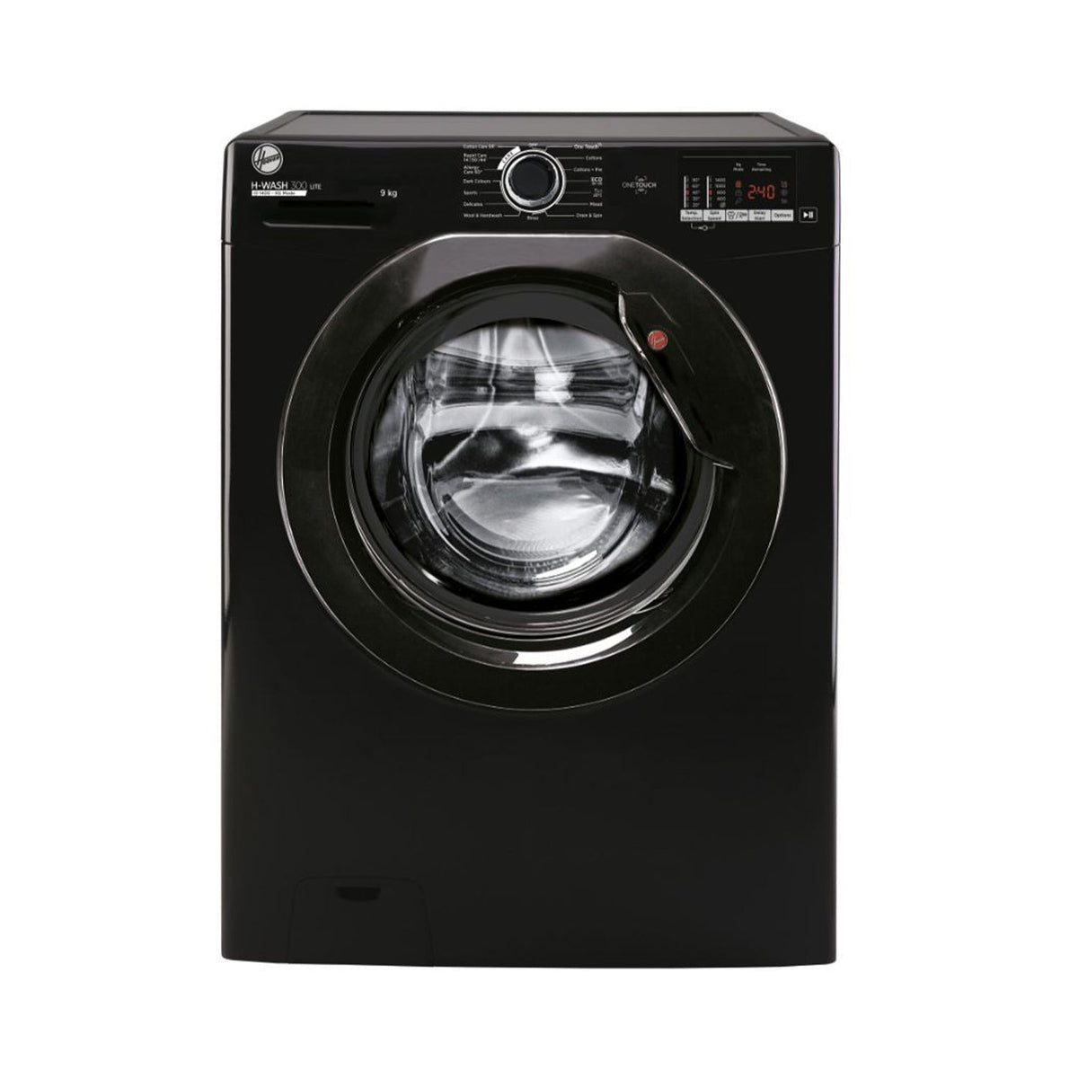 Hoover H3W492DABB4/1-80 9kg 1400rpm Spin Washing Machine - Black | AWH – Appliance World Halifax
