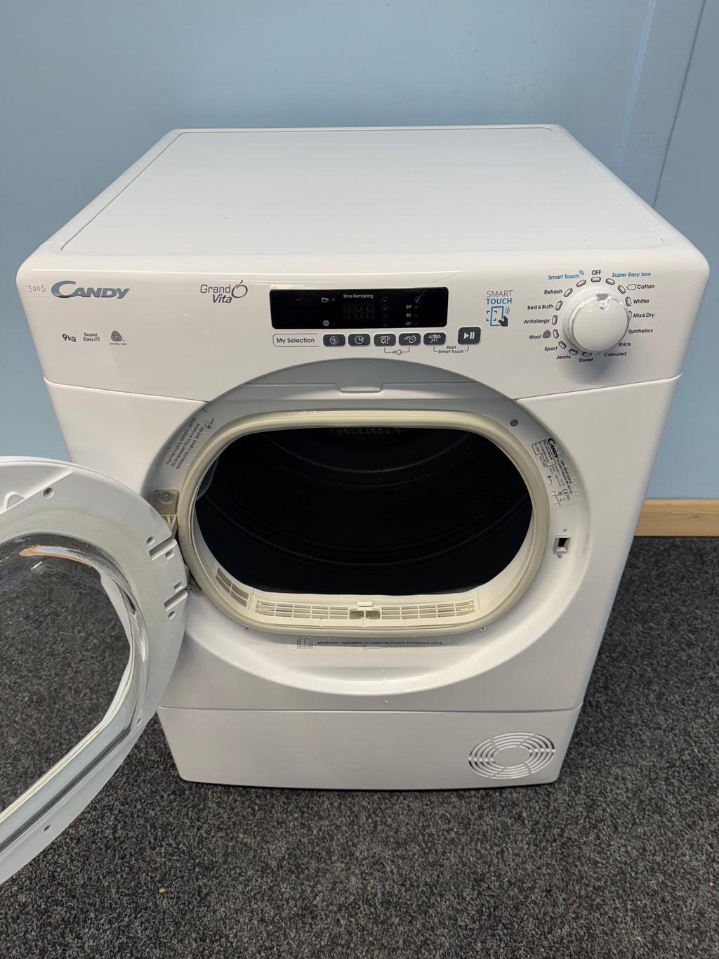 Candy GVS C9DG-80 9kg Condenser Tumble Dryer | Appliance World Halifax